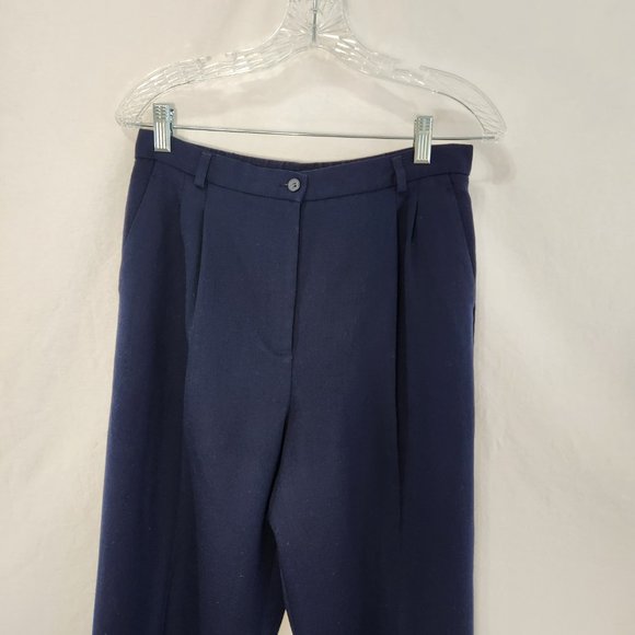 Pendleton | Pants & Jumpsuits | Vintage Pendleton Coastal Grandma 99s High Rise Blue Pants Size ...